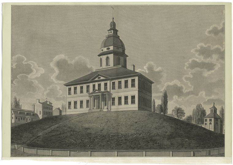 State House, Annapolis - NYPL Digital Collections