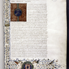 Initial 'I' and border - NYPL Digital Collections