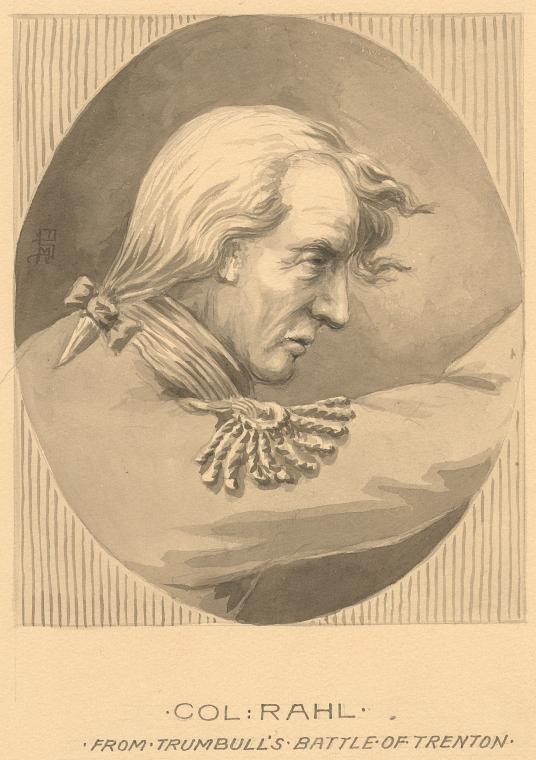 Surrender of Col. Rahl at the Battle of Trenton. - NYPL Digital Collections