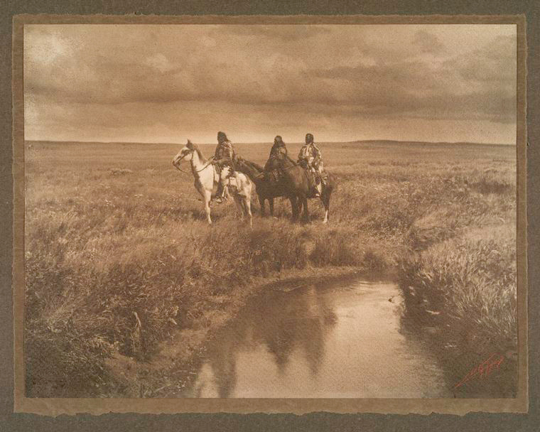 The three chiefs. - NYPL Digital Collections