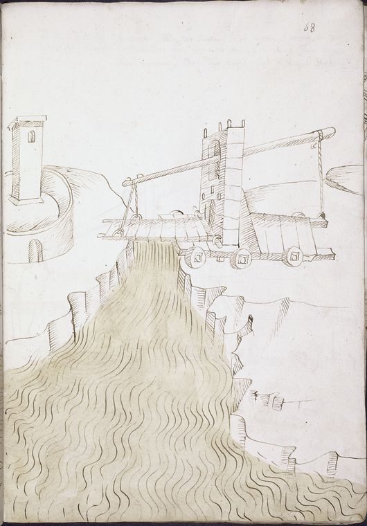 Image of siege tactics - NYPL Digital Collections
