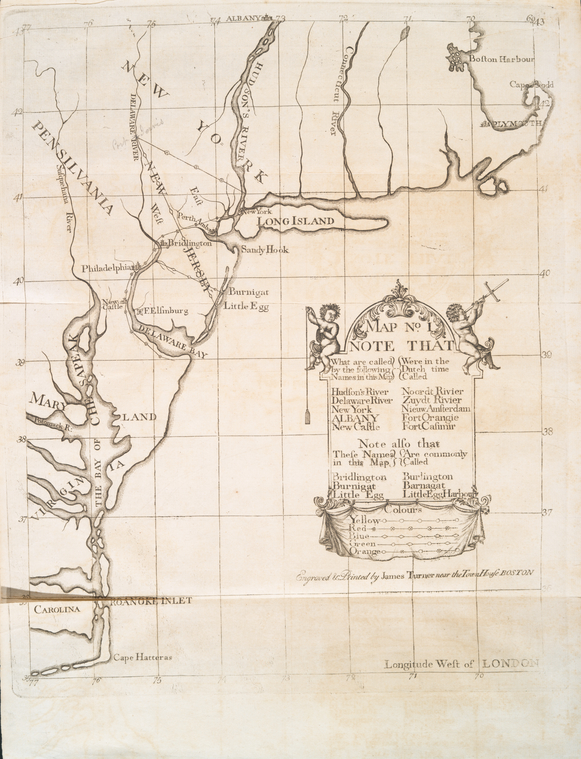 Map no. I : [to accompany A bill in the chancery of New Jersey, at the ...