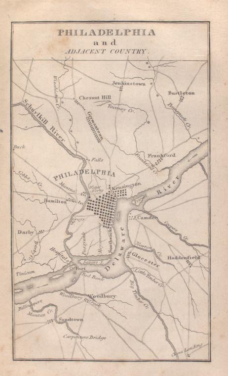 Philadelphia and adjacent country. - NYPL Digital Collections