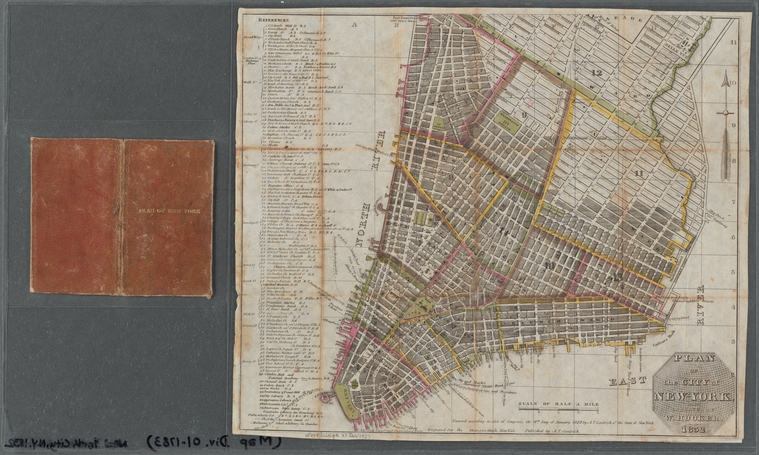 Plan of the city of New-York - NYPL Digital Collections