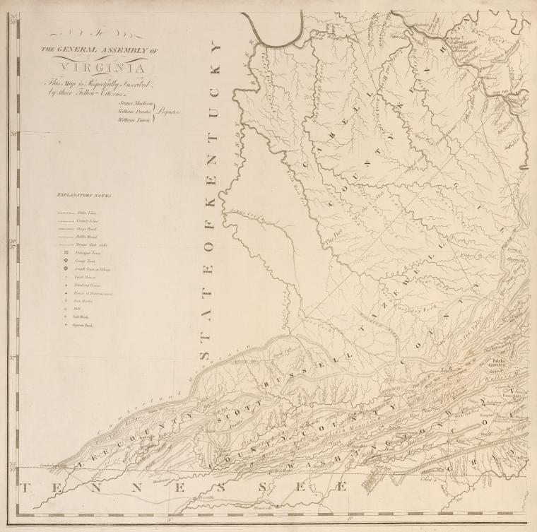 A map of Virginia : formed from actual surveys and the latest as well ...