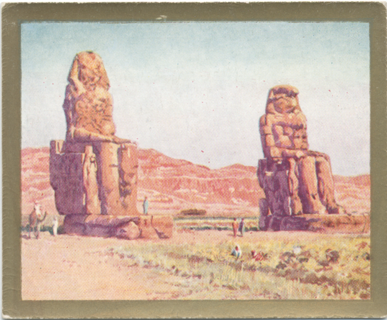 Thebes. The Colossi. - NYPL Digital Collections