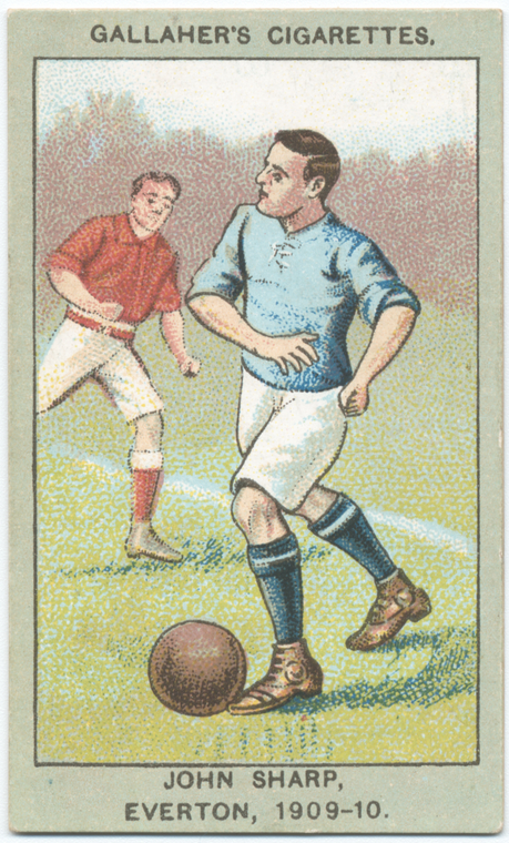 John Sharp, Everton, 1909-10. - NYPL Digital Collections