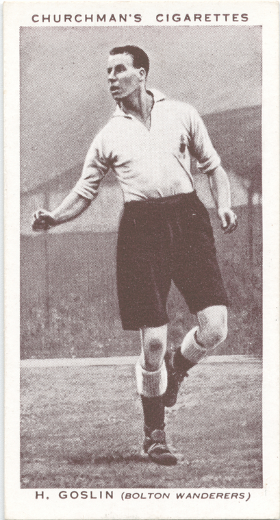 Harry Goslin, Bolton Wanderers. - NYPL Digital Collections