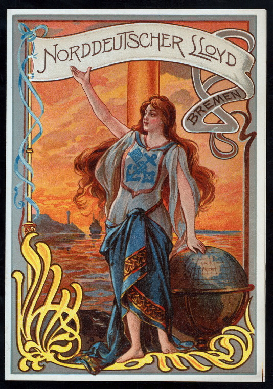 DINNER [held by] NORDDEUTSCHER LLOYD BREMEN [at] SS FRIEDRICH DER ...