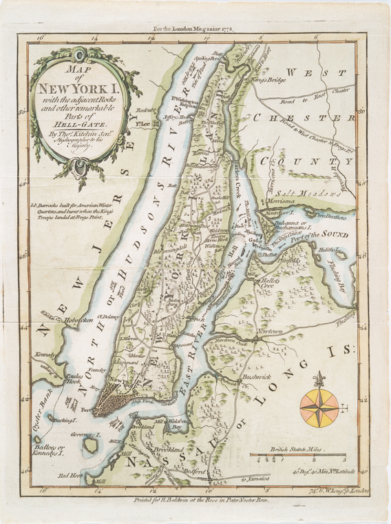 Hell Gate Bridge Map