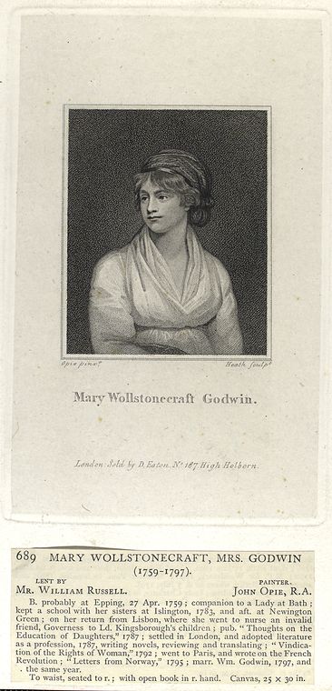 Mary Wollstonecraft Godwin - NYPL Digital Collections
