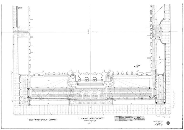 Plan of approaches - NYPL Digital Collections