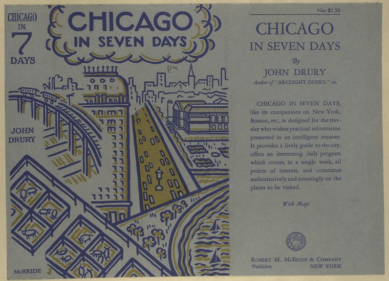 Chicago in seven days. - NYPL Digital Collections