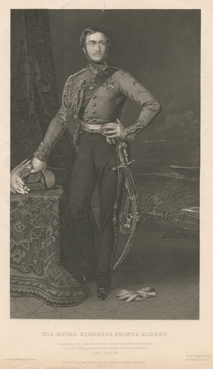 His royal highness, Prince Albert. - NYPL Digital Collections