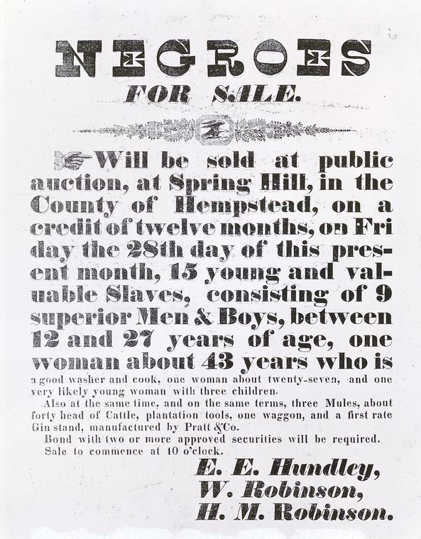 Negroes for sale - NYPL Digital Collections