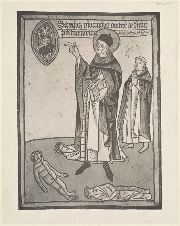 Sanctus Vincentius Doctor Ordinis Predicatorum - NYPL Digital Collections