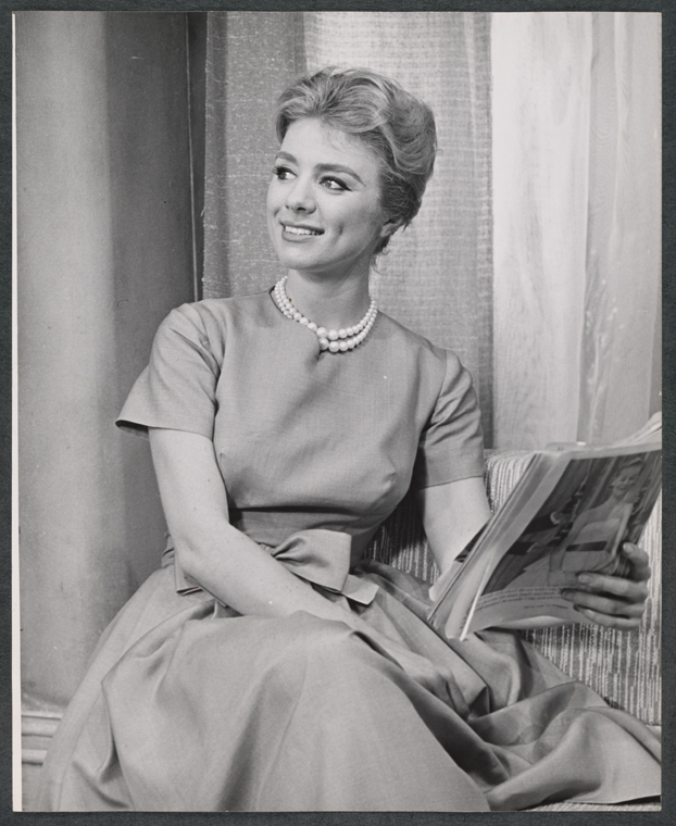 Inger Stevens in the stage production Roman Candle - NYPL Digital ...