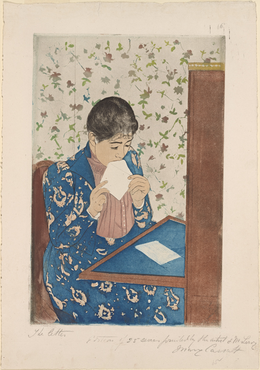 The letter - NYPL Digital Collections