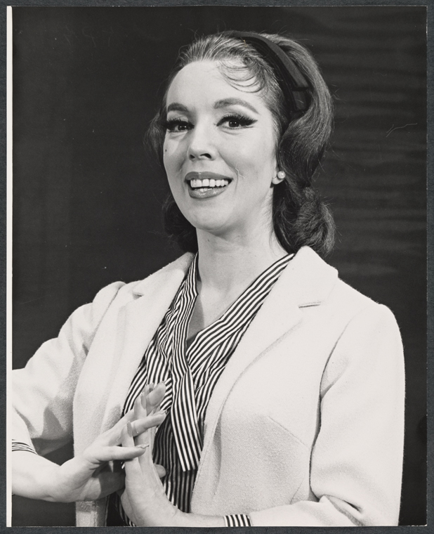 Lisa Kirk in the touring stage production Here's Love - NYPL Digital ...