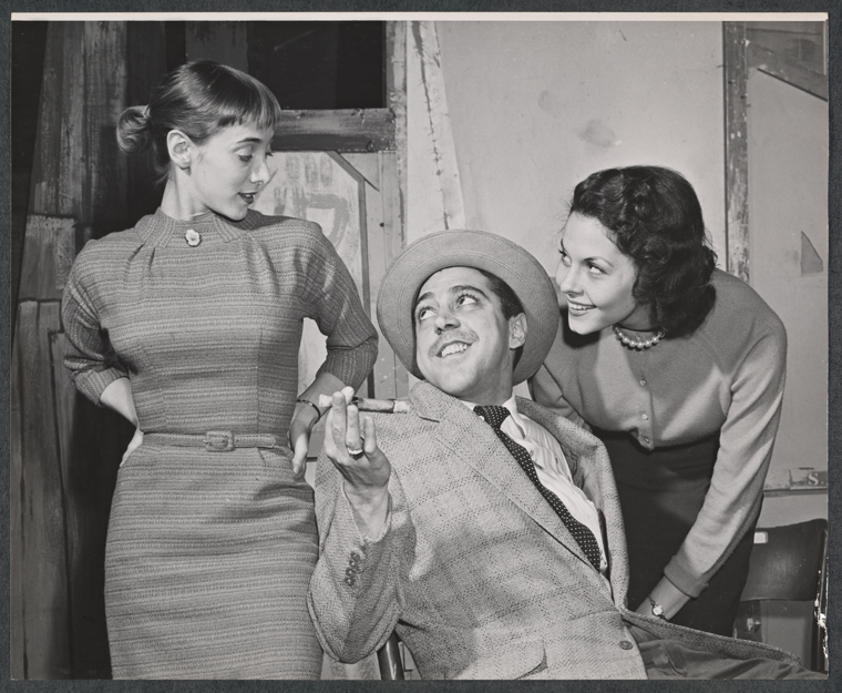 Ann Amouri, unidentified actor, and Lois Raeder in the Actor's ...