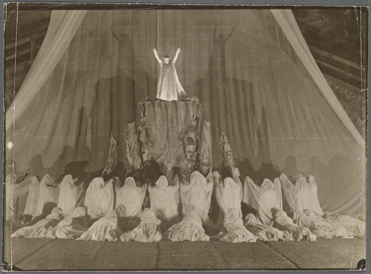 Loie Fuller and the Muses "Night on Mont Chauve."