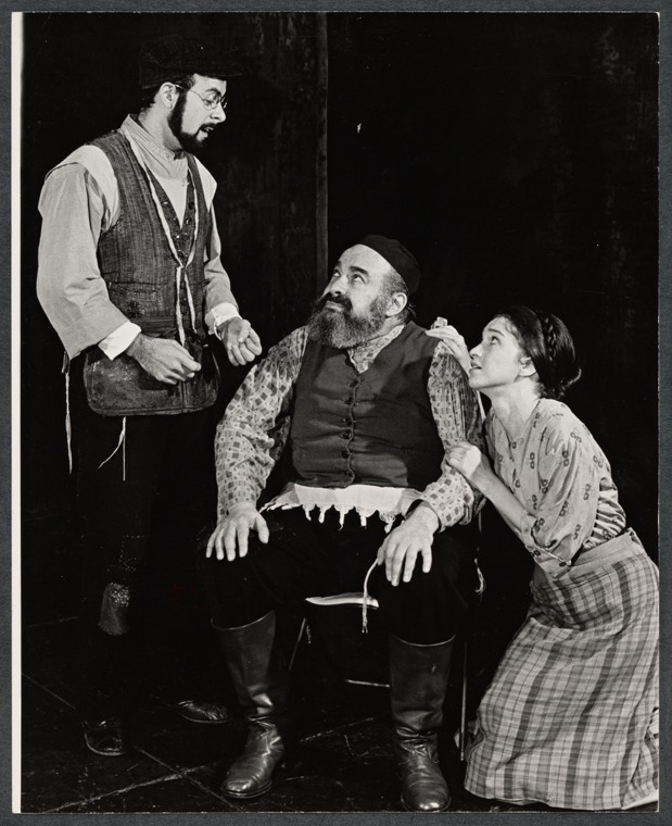 Paul Lipson, Mimi Turque and unidentified in the stage production ...