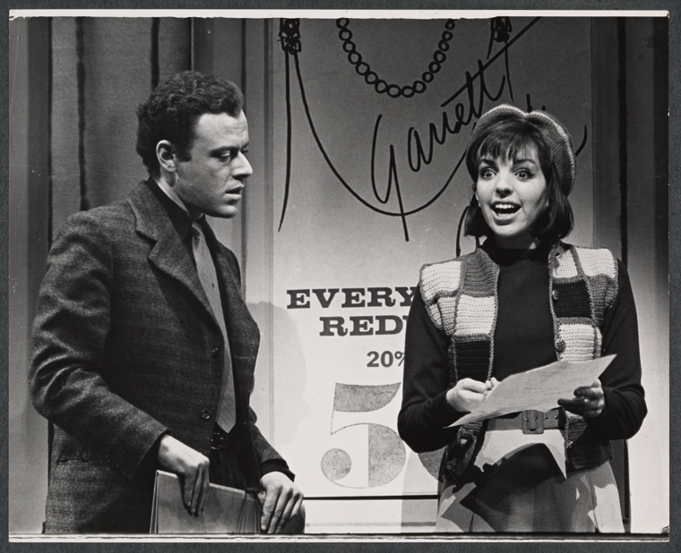 Bob Dishy and Liza Minnelli in the stage production Flora, the Red ...