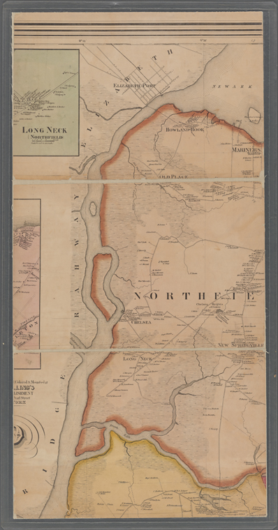 Map of Staten Island, Richmond County, New York City, from surveys ...