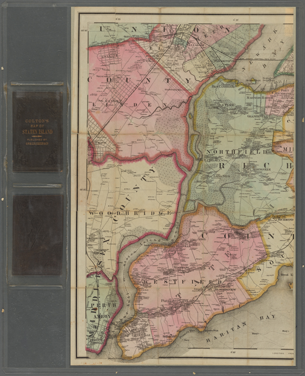 Map of Staten Island, Richmond County, State of New York - NYPL Digital ...