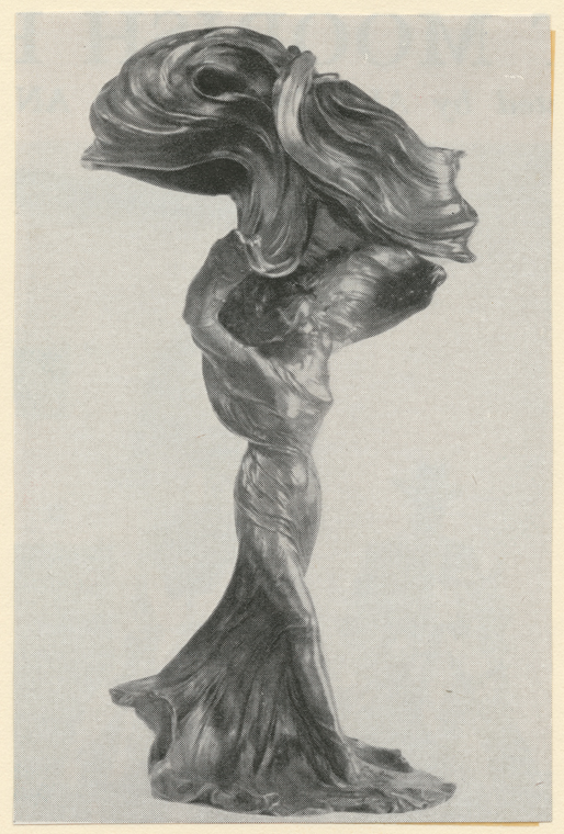 Gilt Bronze Lamp statue of Loie Fuller dancing by Raoul Larche. - NYPL ...