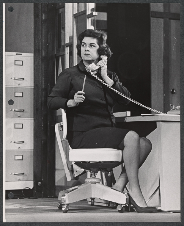 Mary McCarty in the stage production A Rainy Day in Newark - NYPL ...