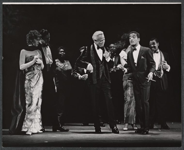 Billy Daniels, Sammy Davis, Jr., and company in the stage production ...