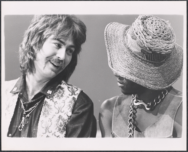 Joe Butler and unidentified in the stage production Soon - NYPL Digital ...