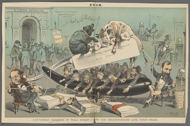 William Vanderbilt Political Cartoon