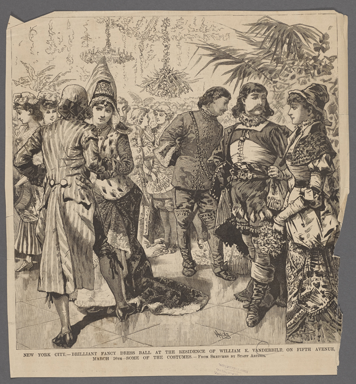 New York City.--Brilliant fancy dress ball at the residence of William ...