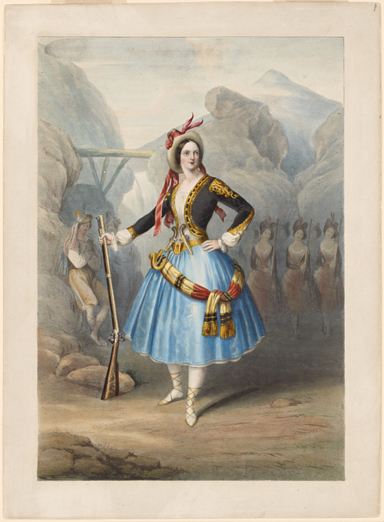 Lucile Grahn in Catarina; ou La fille du bandit - NYPL Digital Collections