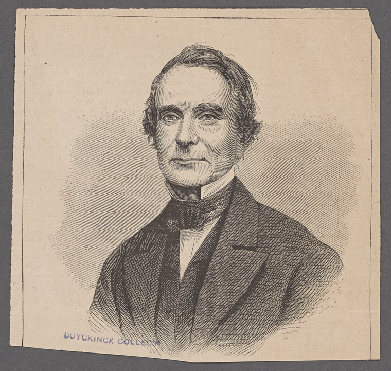 Portrait of a man, 19th century. - NYPL Digital Collections