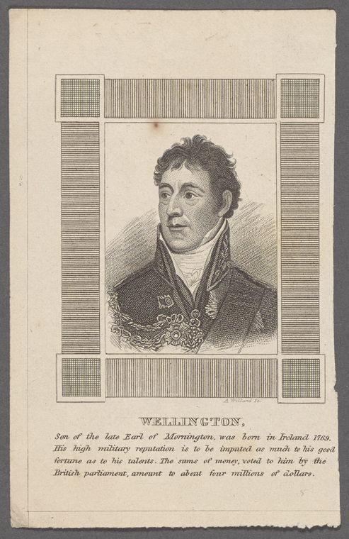 Wellington, son of the late Earl of Mornington, was born in Ireland ...