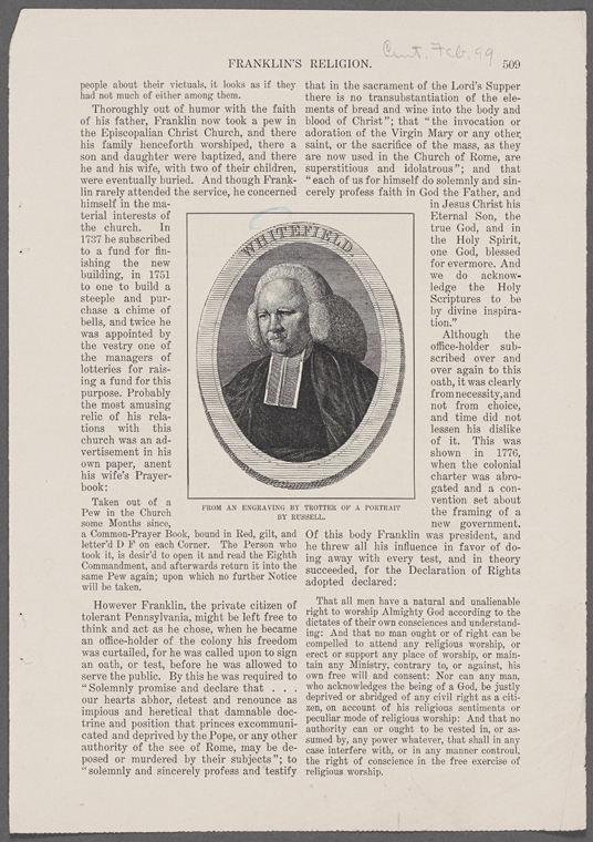 From an engraving by Trotter of a portrait by Russell - NYPL Digital ...