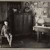 Interior of miner's shack. Scott's Run outside of Morgantown, West ...