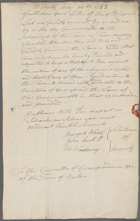 1783 May 16 - NYPL Digital Collections