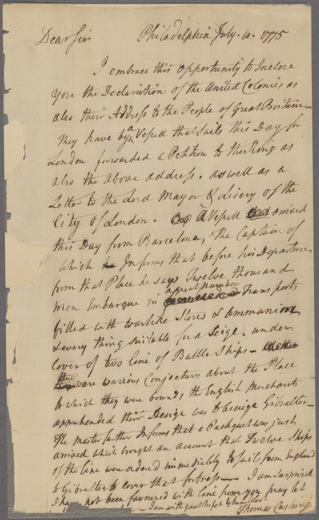 1775 July-December - NYPL Digital Collections