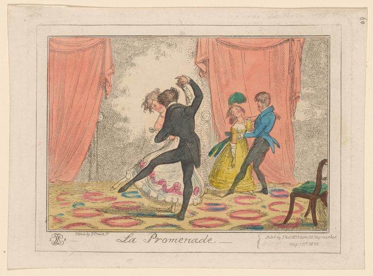 La Promenade - NYPL Digital Collections