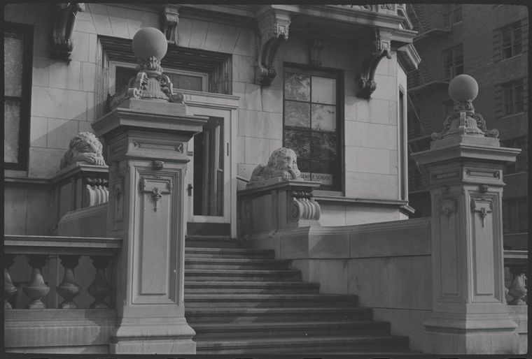 Schinasi Mansion, Riverside Drive. New York, NY - NYPL Digital Collections