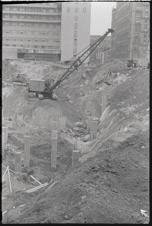 Building construction. New York, NY - NYPL Digital Collections