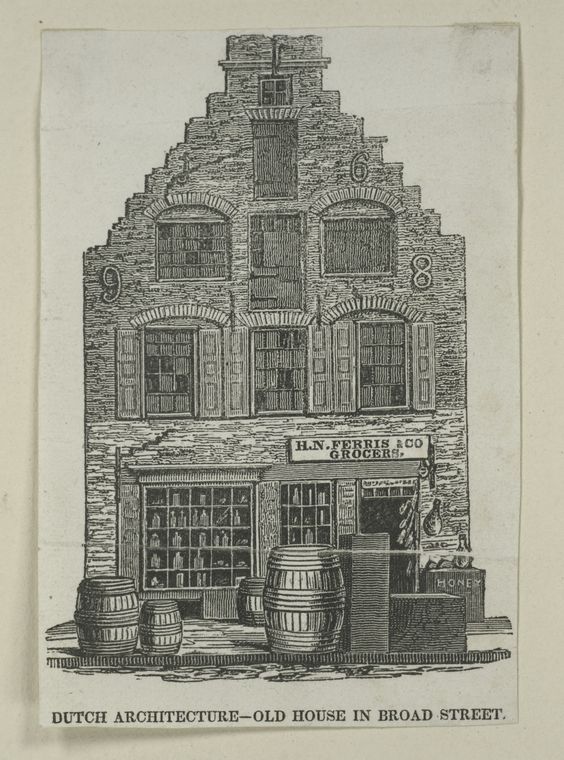 Traditional Dutch House Drawings