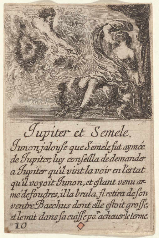 Jupiter et Semele - NYPL Digital Collections