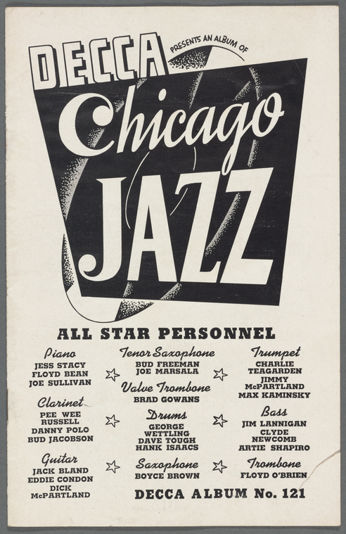 Chicago Jazz advertising pamphlet - NYPL Digital Collections
