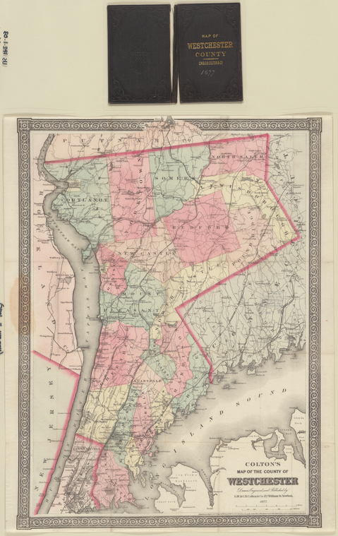 West Chester Ny County Map Atlas Of Westchester County, New York 1901