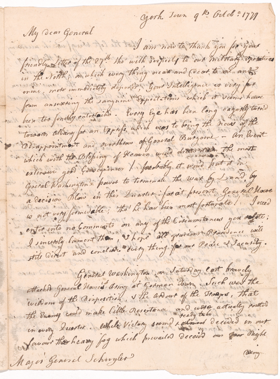 1777 October 9 - NYPL Digital Collections
